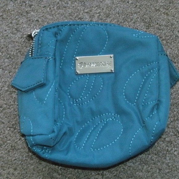 Jazzercise | Bags | Jazzercise Small Quilted Teal Blue Cosmetic Makeup ...